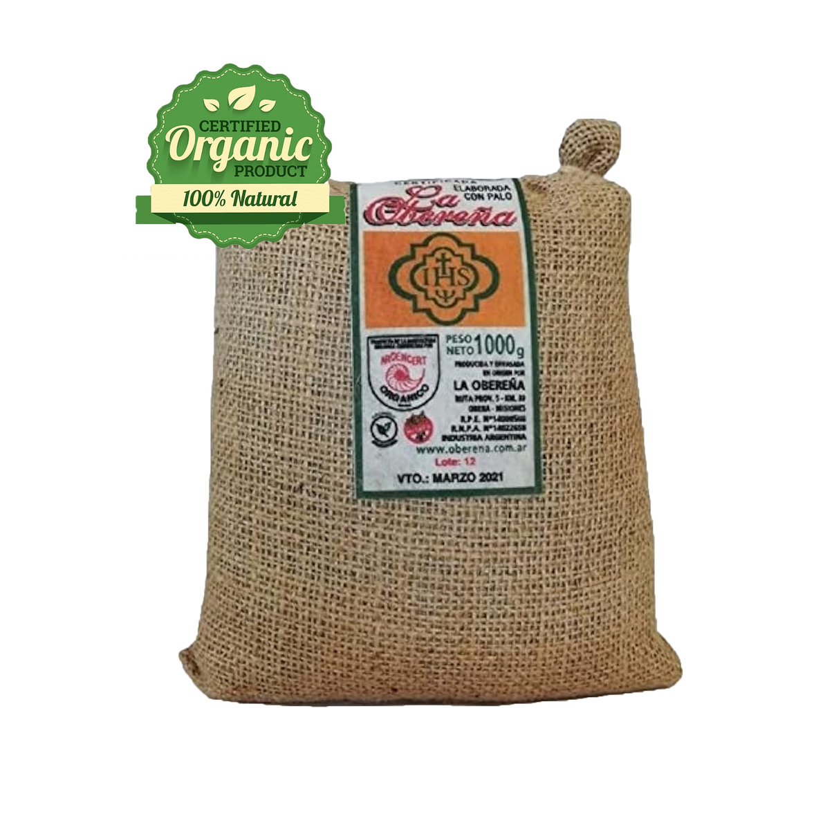 La Obereña Yerba Mate 1kg – Mateman.store