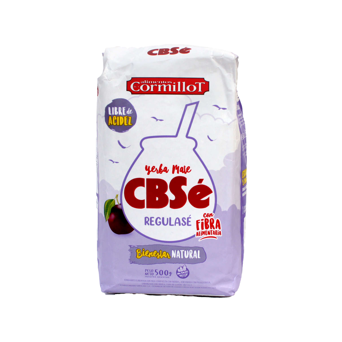 CBSe Yerba Mate Regulase "Plum" 500g – Mateman.store